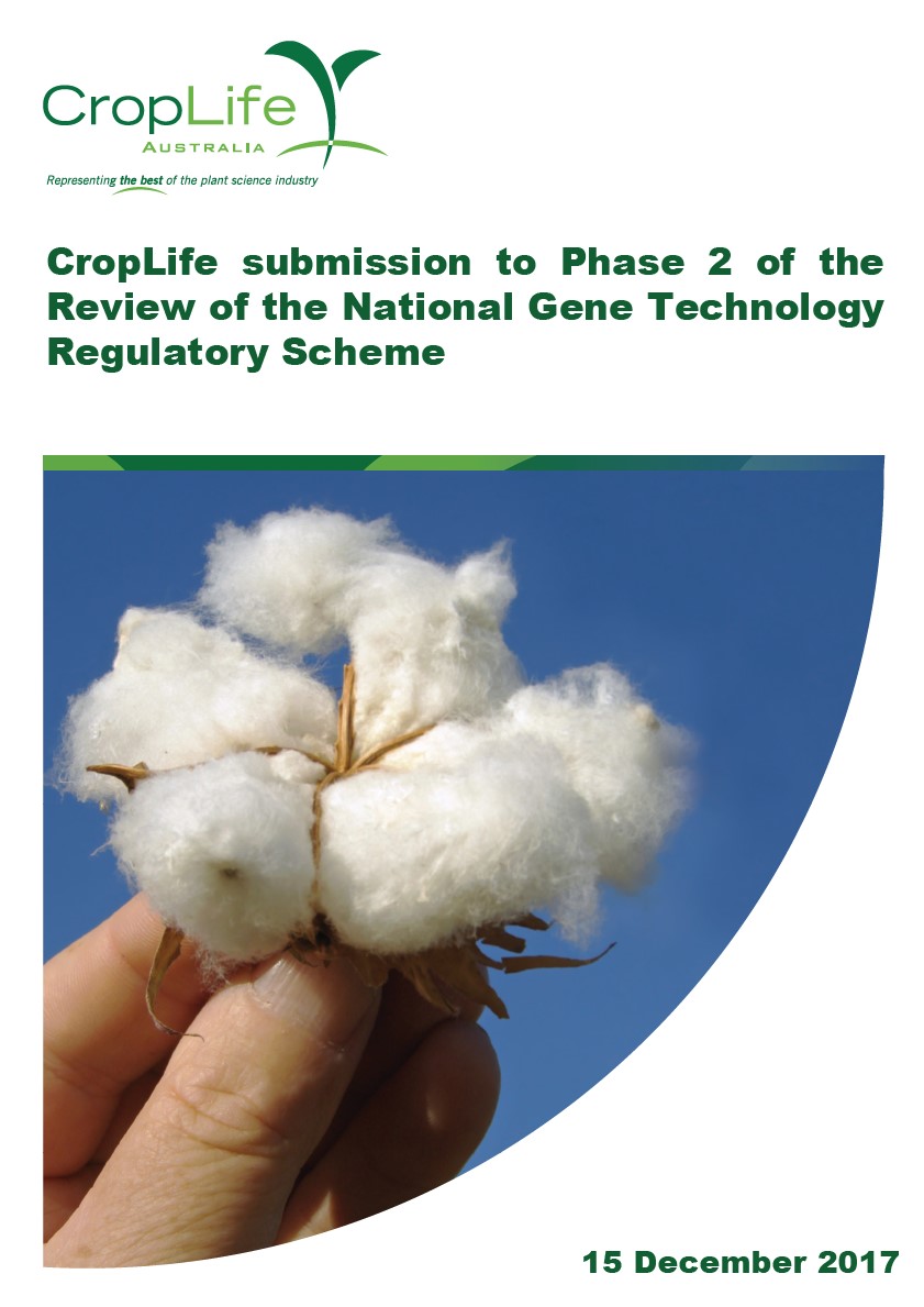 2017 review – Consultation phase 2 – Submission – CropLife Australia